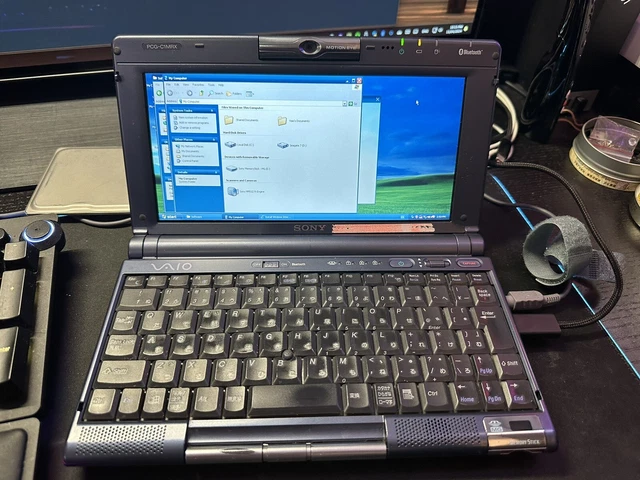 [COLLECTABLE] SONY VAIO PICTUREBOOK PCG-C1 UMPC TM5800/256MB/128GB SSD MOD $498.00 - PicClick AU