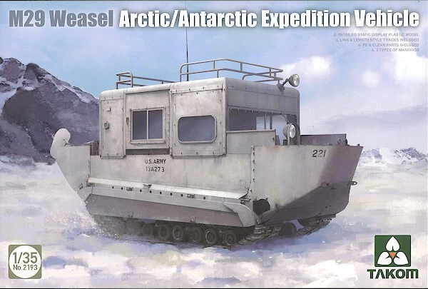 TAKOM TAKOM 2193 1/35 M29 Weasel Polar Exploration Vehicle EUR 160,42 ...