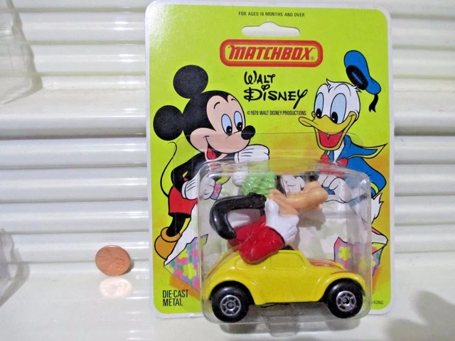 STREICHHOLZSCHACHTEL 1979 WALT Disney WD3 DOOFY FLIEGENDE OHREN ...