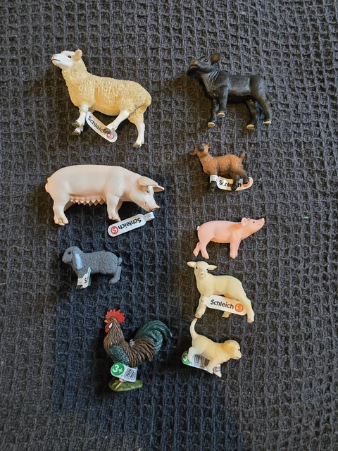 SCHLEICH ANIMAL FIGURES Farm Animals Bundle £14.77 - PicClick UK