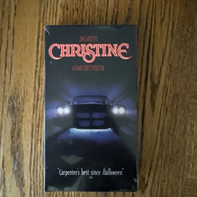 CHRISTINE VHS FACTORY Sealed John Carpenter Horror Cult Classic £18.24 ...