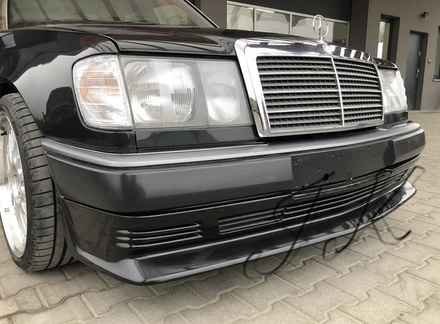 FRONT LIP SPOILER Add On for Mercedes W124 C124 A124 S124 ( 1984 - 1997 ...