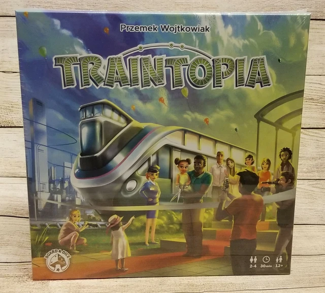 TRAINTOPIA JEU DE Plateau Par Board & Dice Scellé EUR 29,05 - PicClick FR