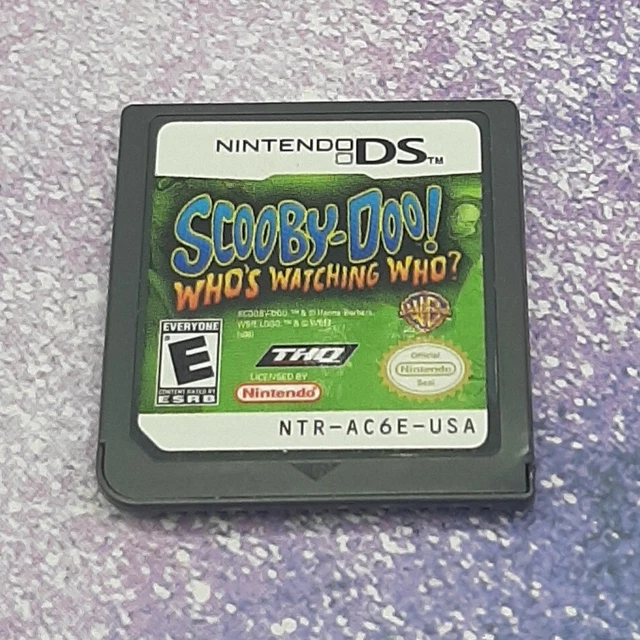SCOOBY-DOO WHO'S WATCHING Who (Nintendo DS) game Cart Only Tested Fast ...