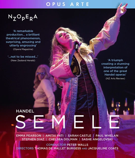 HANDEL: SEMELE (BLU-RAY) George Frederic Handel Emma Pearson Amitai ...