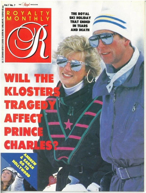 ROYALTY MONTHLY MAGAZINE Apr 1988 Princess Diana Prince Charles Andrew ...