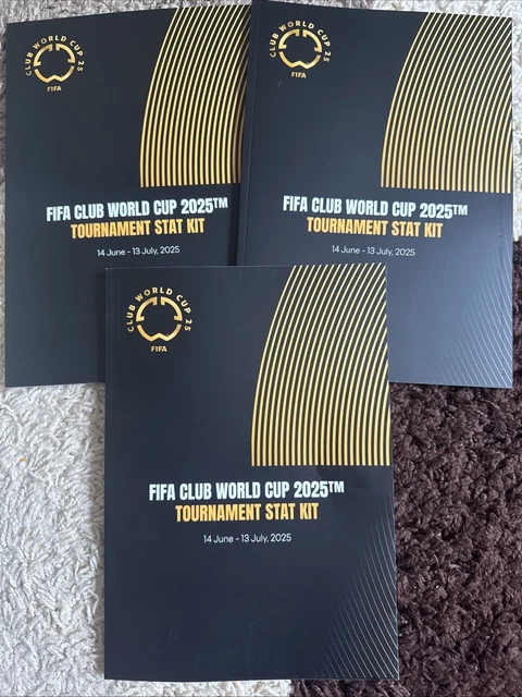 2025 FIFA CLUB World Cup Winners Chelsea Tournament Programme A4 ...