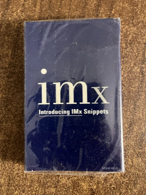 IMX INTRODUCING IMX by IMx (Cassette, Tape NEW $5.99 - PicClick