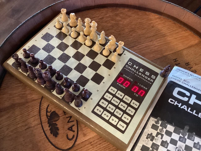 VINTAGE FIDELITY ELECTRONICS 1977 BCC Chess Challenger 7-*WORKING* $59. ...