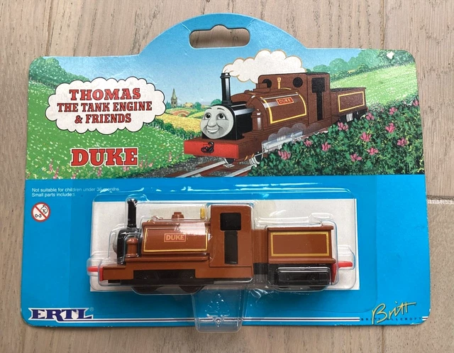 ERTL THOMAS TANK Engine & Friends Train - DUKE - NEW on card £19.99 ...