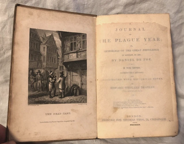 DANIEL DEFOE - Journal of the Plague Years In London in 1665 - Thomas ...