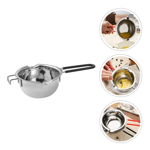 2 PCS CHOCOLATE Hot Melt Pan Heating Container Butter Melting Pot. $36. ...