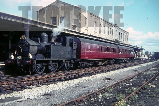 35MM SLIDE BR British Railways Steam Loco 1444 Class 1400 1964 Original ...
