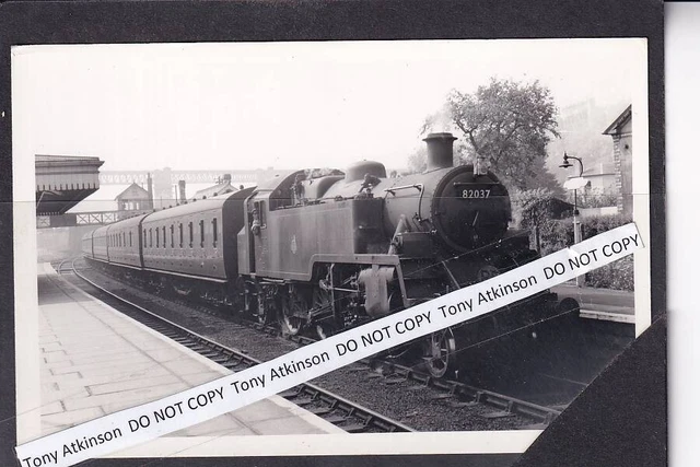 BR - STANDARD Class 3 2-6-2T No. 82037 - Photo #13000 £1.50 - PicClick UK
