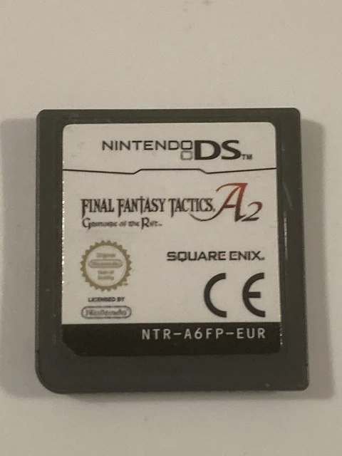 FINAL FANTASY TACTICS A2 - Grimoire Of The Rift CART ONLY - Nintendo DS ...
