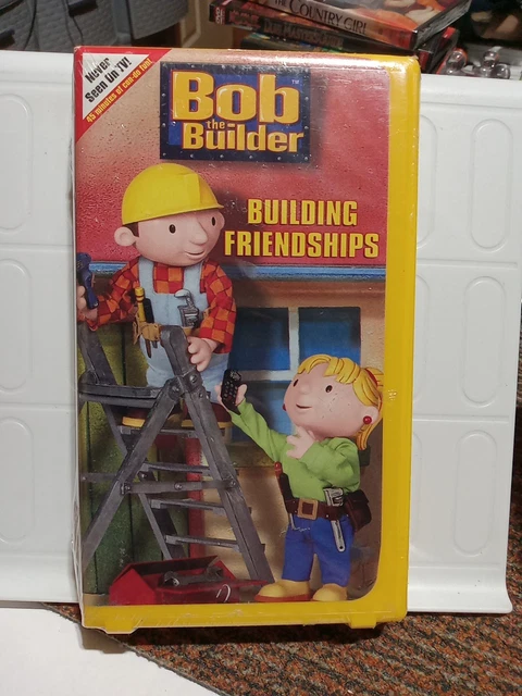 RARE BOB THE Builder (VHS 2003) Building Friendships Never Seen on TV ...