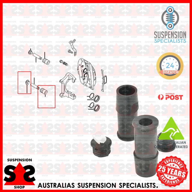 FRONT AXLE BOTH Sides Bellow, Brake Caliper Guide Suit PEUGEOT 205 1.6 Aut. 205 EUR 23,18 ...