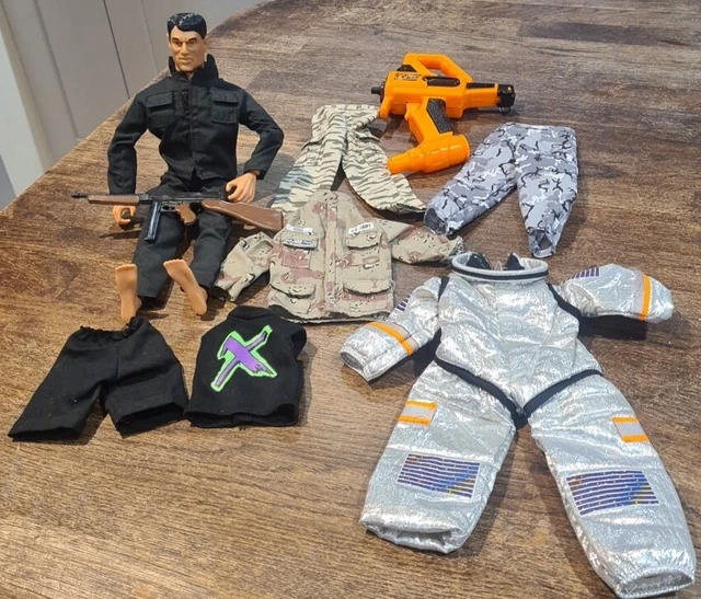 ACTION MAN G.I.JOE Doll Clothes Guns Figure Accessories Bundle £10.00 ...