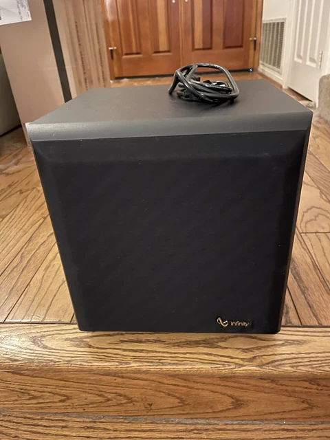 INFINITY INFINITESIMAL 10 inch POWERED SERVO SUBWOOFER - NEW FOAM EUR ...