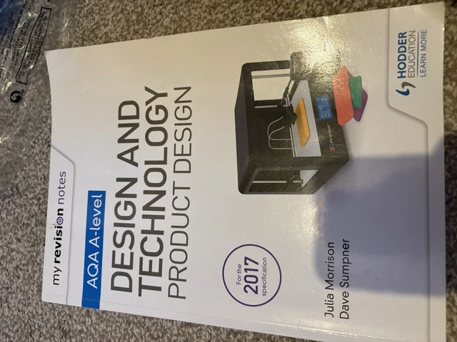 MY REVISION NOTES: AQA A Level Design and Technology: Product Design £8 ...
