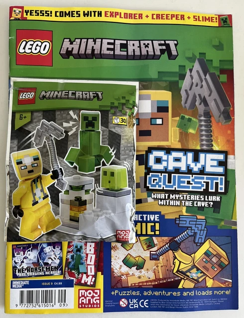 MINECRAFT LEGO MAGAZINE Issue 9 Complete With Lego Set £8.99 - PicClick UK