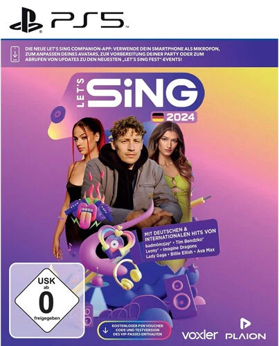 LET'S SING 2024 - PS5 / PlayStation 5 - Neu & OVP - Deutsche Version EUR 41,89 - PicClick DE
