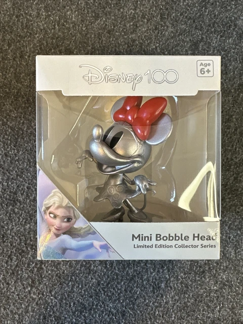 DISNEY 100 MINI Bobble Head Collector Series Minnie Mouse Limited ...