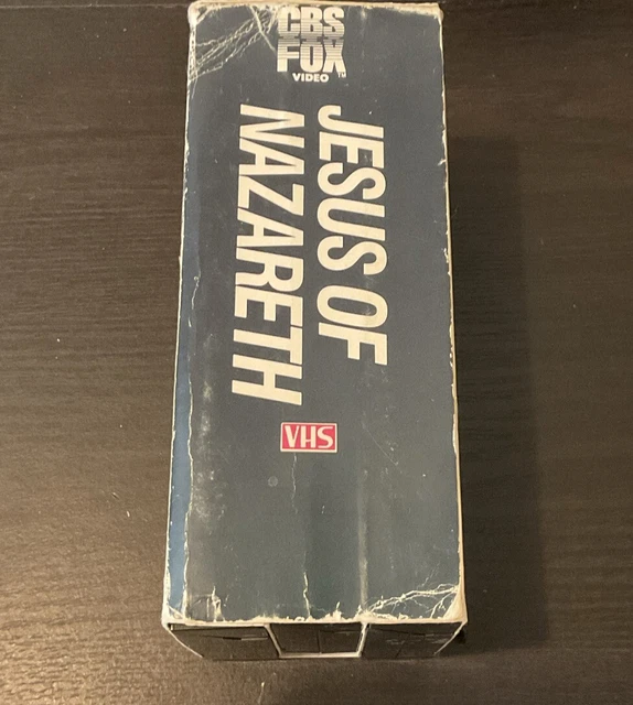 JESUS OF NAZARETH Box Set -1986 Cbs Fox - Vhs $6.99 - PicClick CA