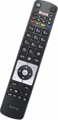 REMOTE CONTROL RC5118 for Hitachi Digihome Alba Polaroid Finlux RC5118F ...