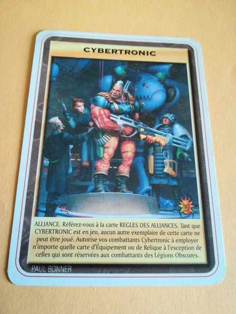 CARTE DOOMTROOPER CYBERTRONIC EUR 1,00 - PicClick IT