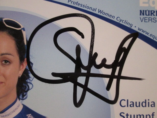 ORIGINAL AUTOGRAPH CLAUDIA Stumpf // Autograph Autograph Signed Signed ...