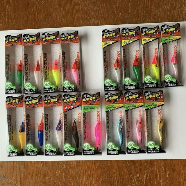 G-RAC YOKODORI SUTTE 60Mm Horizontal Dropper Squid Metal Obama Rig $272 ...