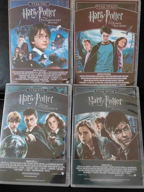 HARRY POTTER DVD Complete Film Collection, 8 discs, Year 1-Year 7 (pt. 2) vgc EUR 5,76 - PicClick IT