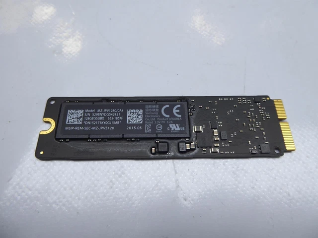 APPLE MACBOOK AIR 1465 11"" 128GB SSD disco rigido HDD 2013 EUR 25,75 ...