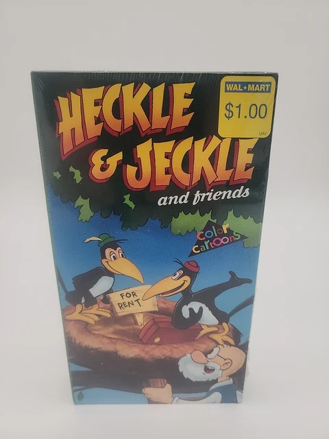 HECKLE & JECKLE and Friends Color Cartoons VHS Video Tape NEW Sealed ...
