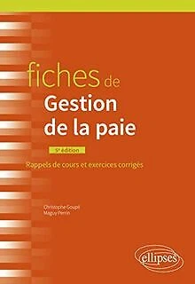 FICHES DE GESTION de la paie - 4e édition | Book | condition very good £19.52 - PicClick UK