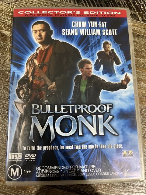BULLETPROOF MONK (DVD 2003) Chow Yun-Fat/Sean William Scott - GREAT ...
