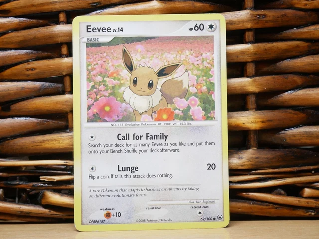 POKEMON EEVEE 62/100 | HP Heavy Play | Majestic Dawn | 2008 £3.29 ...