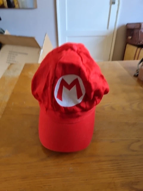 SUPER MARIO BROS Mario Baseball Cap Unisex Adjustable Cosplay Hats £7. ...