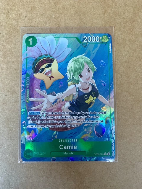 ONE PIECE CARD Game Wings Of The Captain OP06 Camie Rare Alt Art OP06-025 EUR 12,04 - PicClick FR