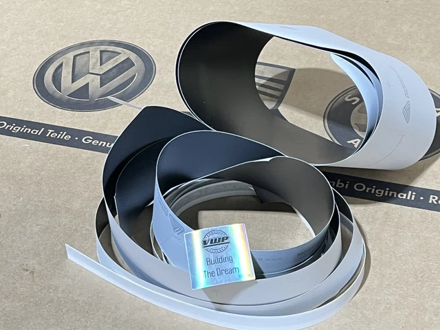 VW GOLF MK1 GTI Tailgate Boot Trim Strip Decal Black Surround No Hole ...