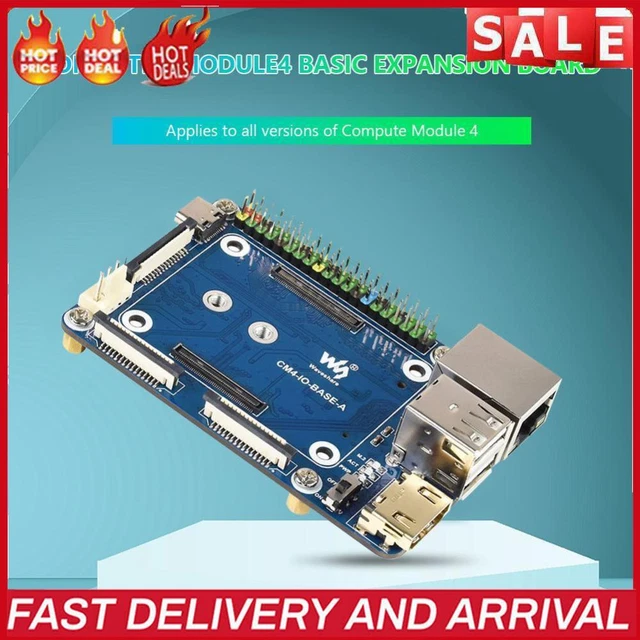 RASPBERRY PI MINI Compute Module 4 5V CM4 Basic Expansion Board for ...