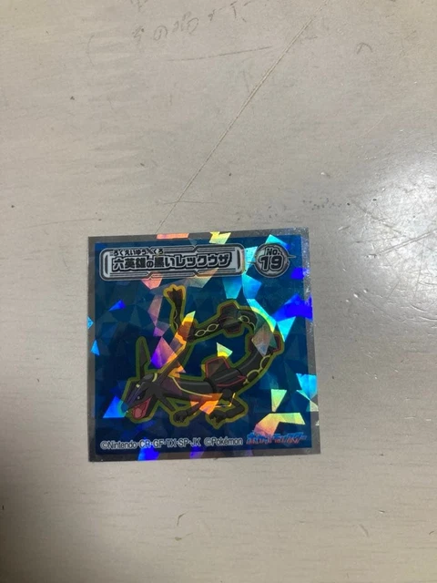 ADESIVO POKEMON NERO Rayquaza Sei Eroi Pokemon Leggendario EUR 50,59 ...