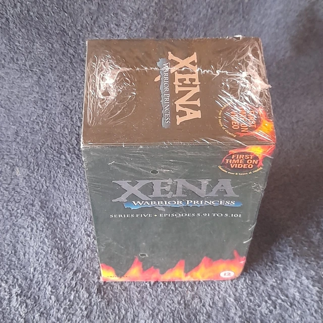 XENA WARRIOR PRINCESS VHS Box Set Series 5 Episodes 5.91 – 5.101 ...