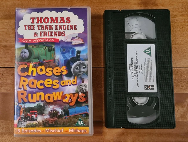 THOMAS THE TANK Engine And Friends - Chases, Races And Runaways (VHS ...