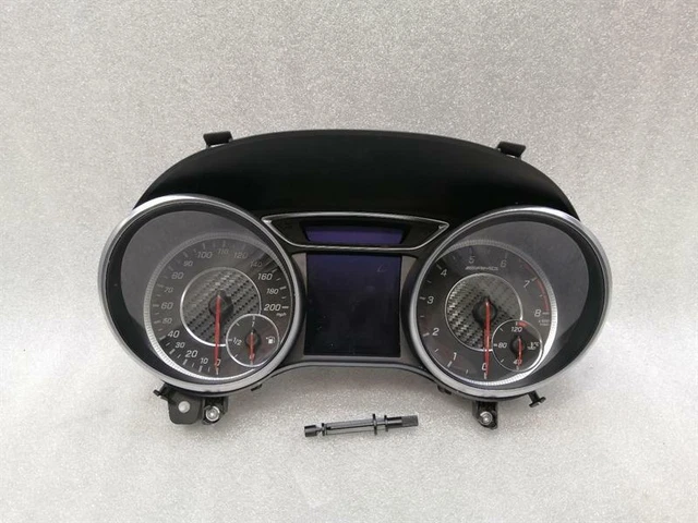 MERCEDES A45 AMG W176 TACHO cluster A1769006204 Speedometer MPH BLACK ...