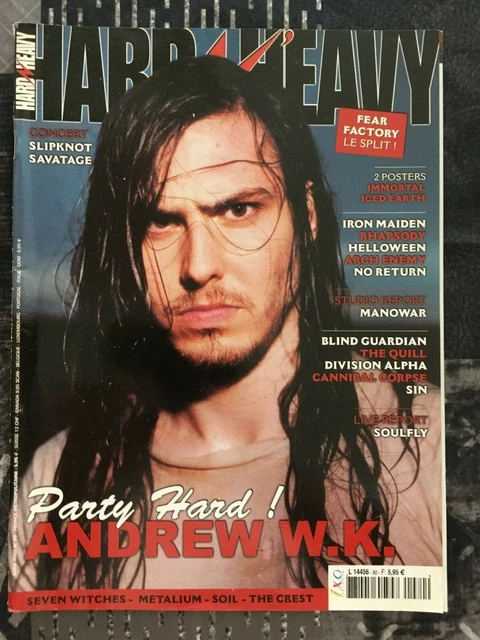 HARD N' HEAVY # 80 - Andrew W.K. - Avec Poster ( 2002 ) EUR 3,00 ...