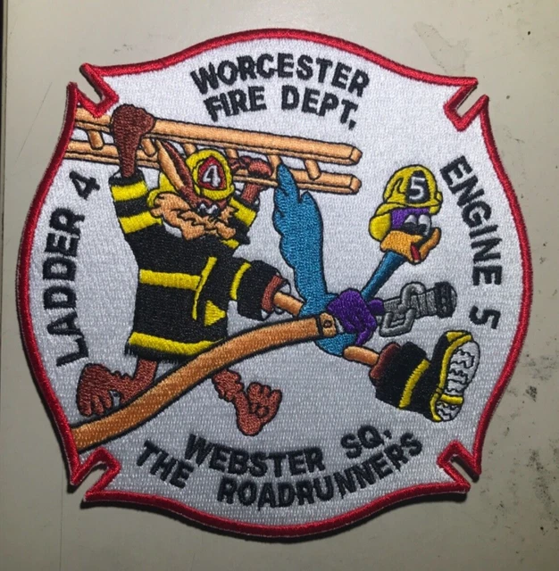 WORCESTER FIRE DEPT Engine-7 Ladder-4 Patch FDNY MA $13.55 - PicClick CA