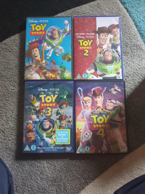 DISNEY PIXAR TOY Story DVD Bundle x 4. Films 1-4 £7.00 - PicClick UK