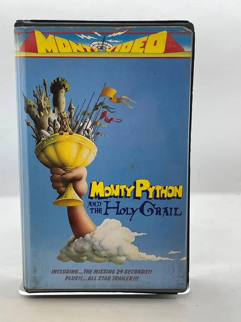 MONTY PYTHON AND The Holy Grail Big Box Pre Cert VHS £40.00 - PicClick UK
